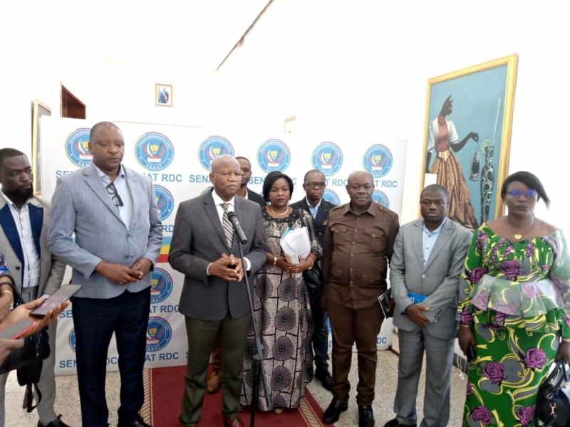 Rdc Lacgs Sollicite Auprès Du Sénat Un Ajout Dau Moins 7 Milliards